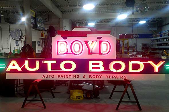 Services provided by SRS Signs located in Winnipeg, Manitoba